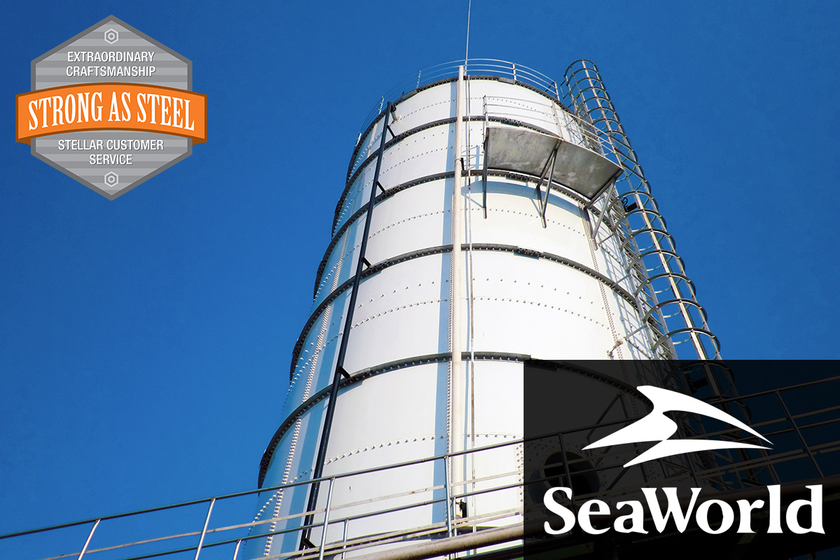 Sea World Aquatica – 1 @ 100,000 Gallon Glass Fused to Steel | Contain ...
