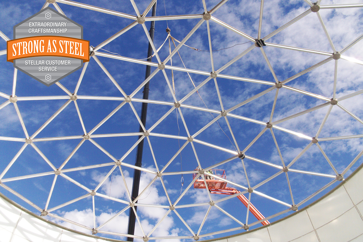 Geodesic Dome Roof Tank Design Geodesic Tank Dome EWFM